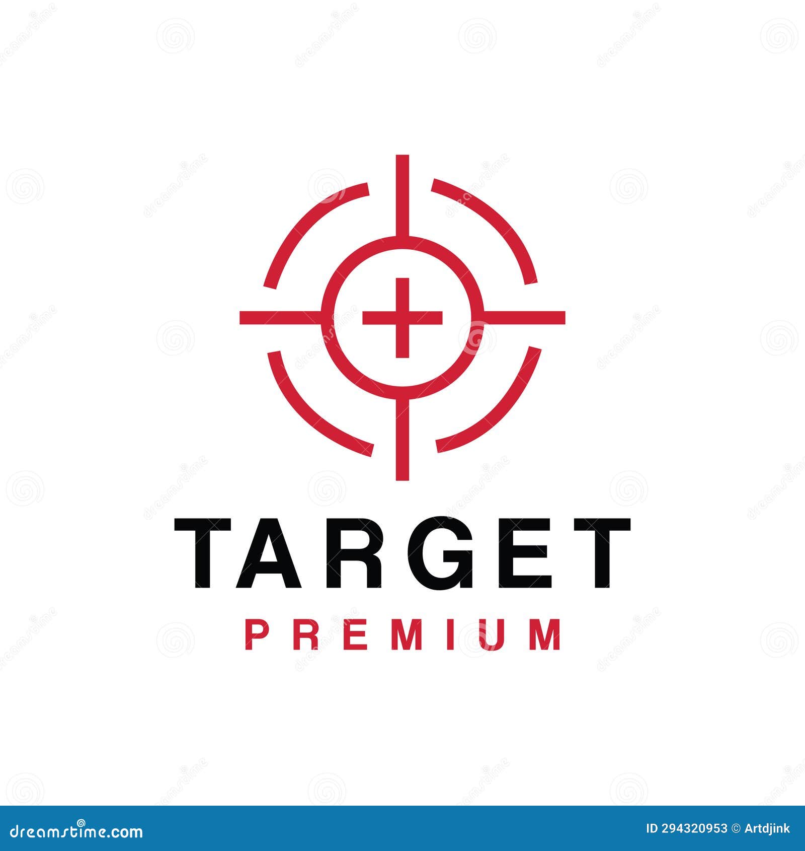 Target Logo Design Vector Illustration Accuracy Symbol Emblem Stock ...