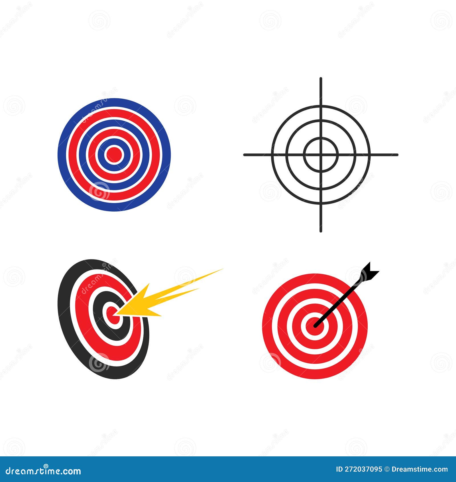 Target logo icon stock vector. Illustration of vector - 272037095