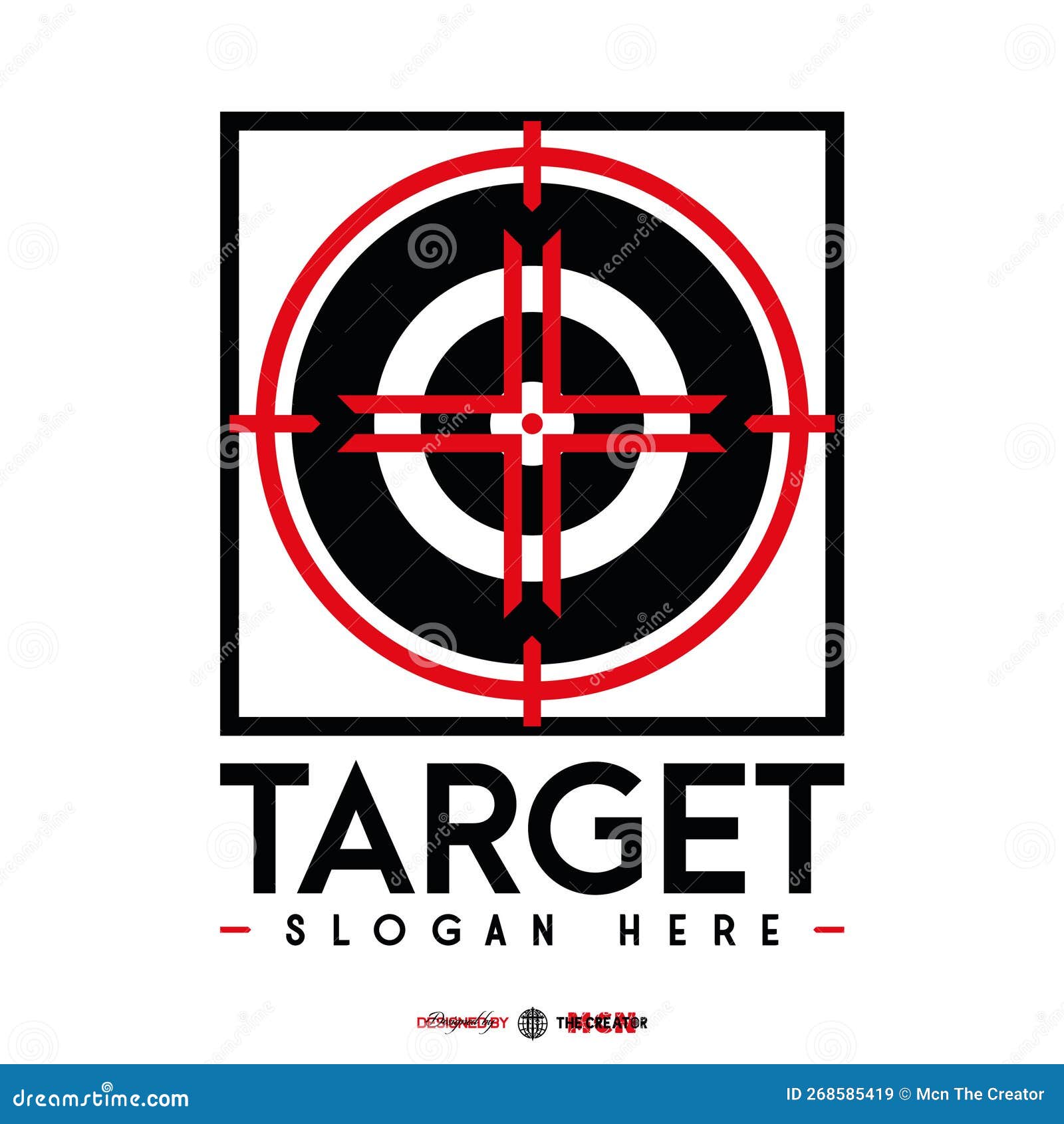 Target Logo Vector Design Concept Stock Vector - Illustration of brand ...
