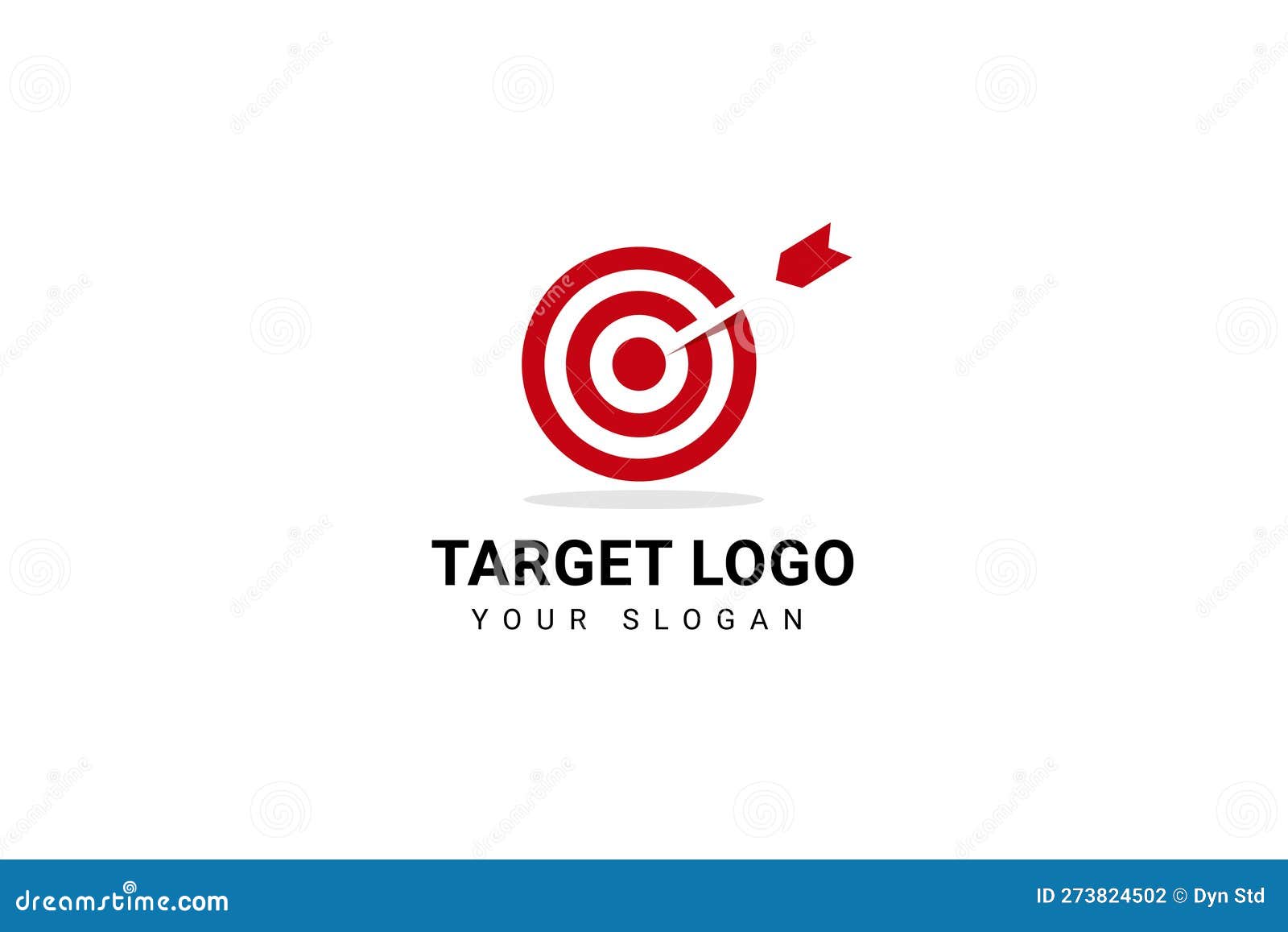 Target Logo Illustration stock vector. Illustration of vector - 273824502