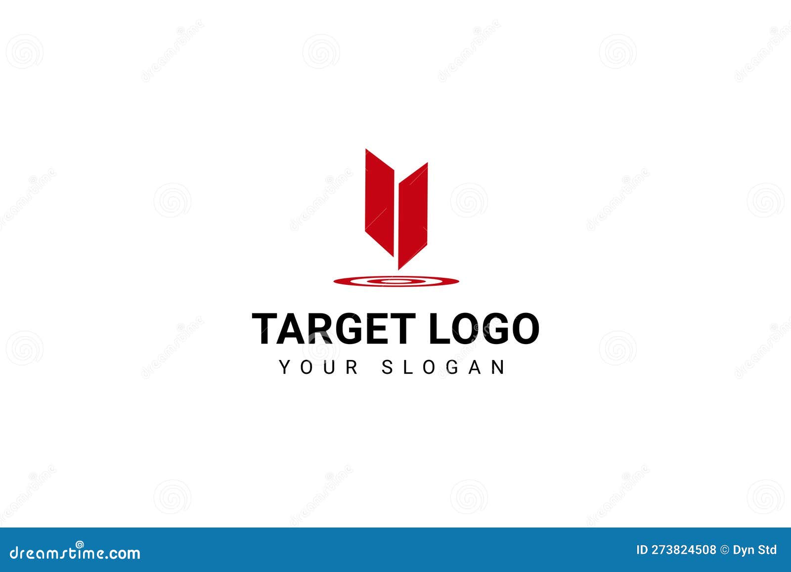 Target Logo Illustration stock vector. Illustration of creative - 273824508
