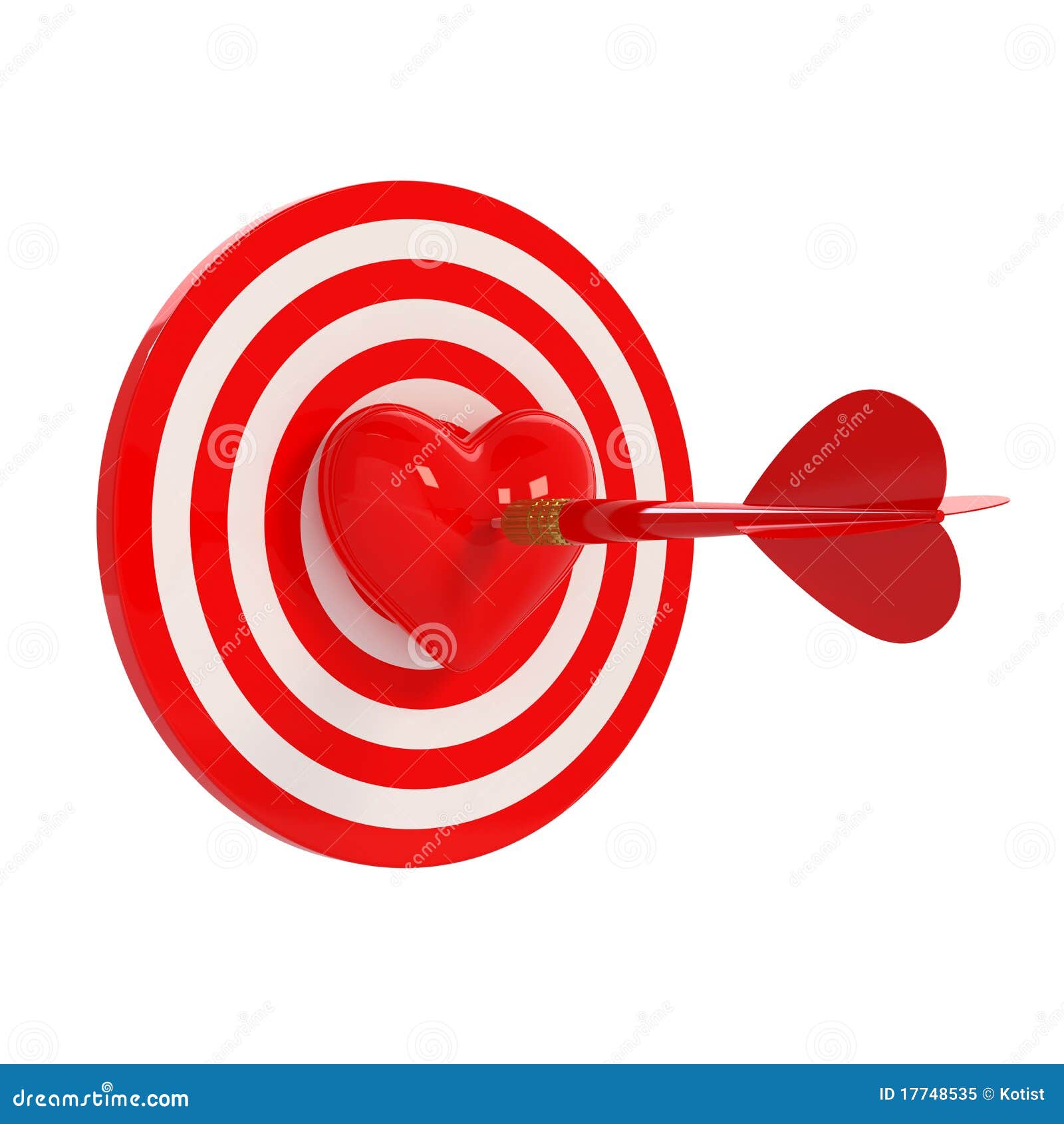 Target love stock illustration. Illustration of design - 17748535