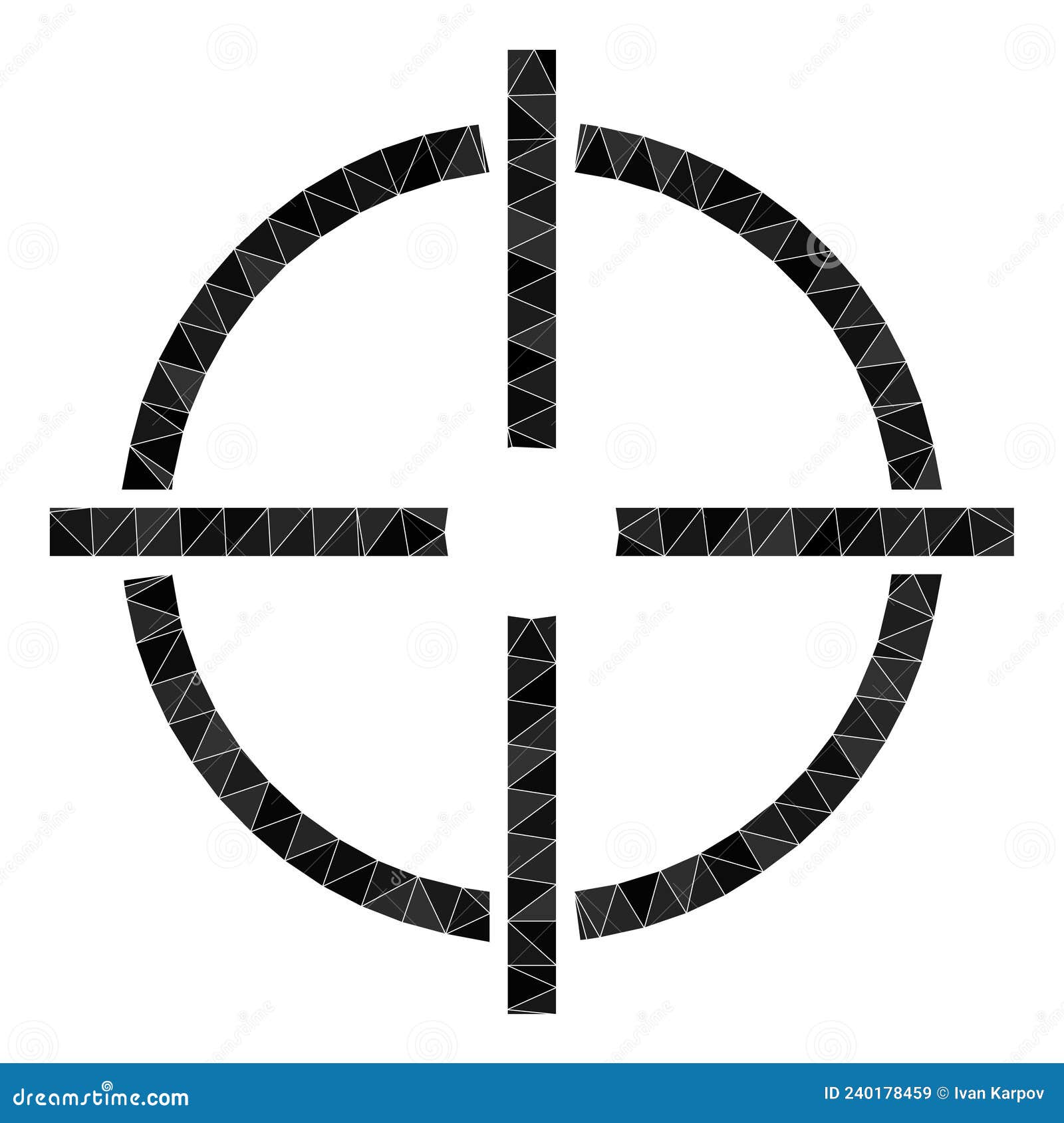 Triangulated Target Stock Illustrations – 277 Triangulated Target Stock ...