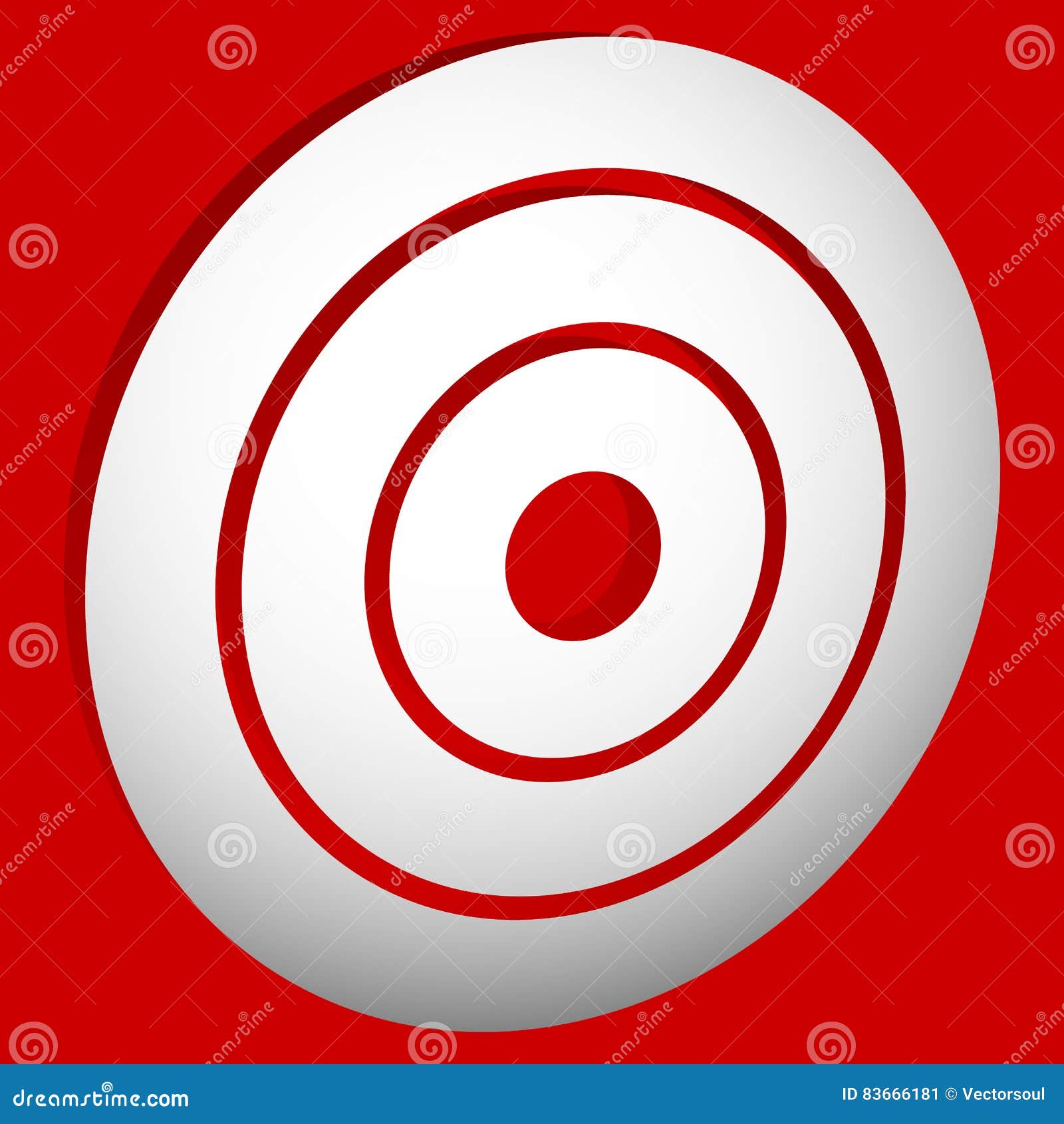 Target Mark Bullseye / Concentric Circles, Rings Icon Stock Vector ... Target Mark Bullseye / Concentric Circles, Rings Icon Stock Vector ...