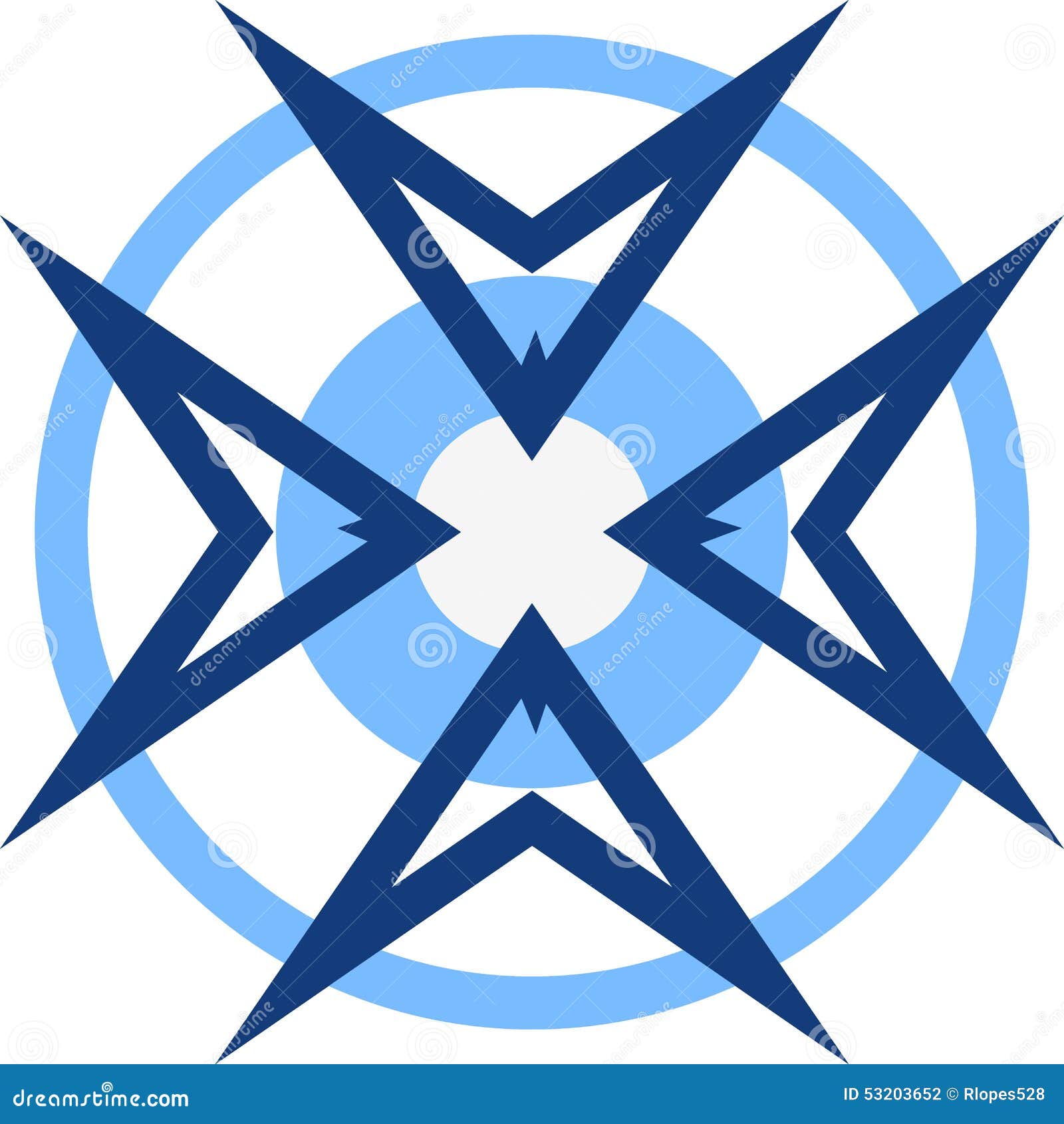 Target Mark Logo stock illustration. Illustration of arrow - 53203652