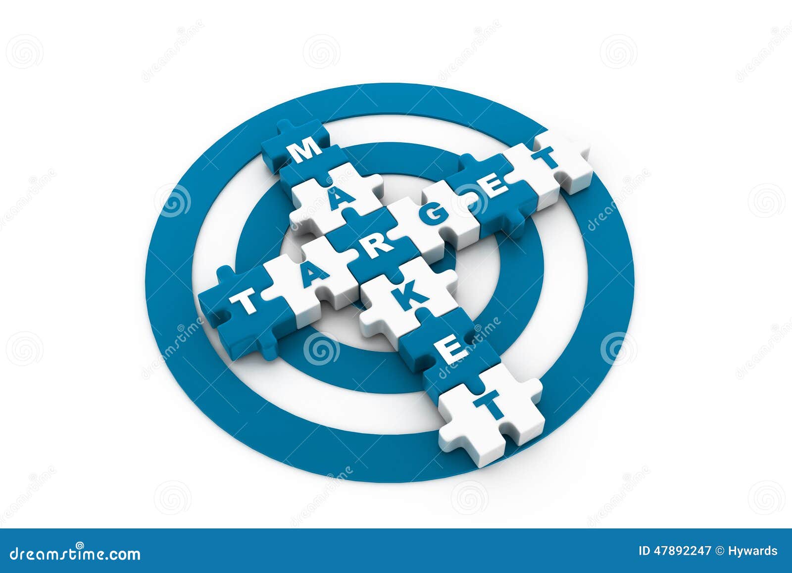 Target market stock illustration. Illustration of concepts - 47892247