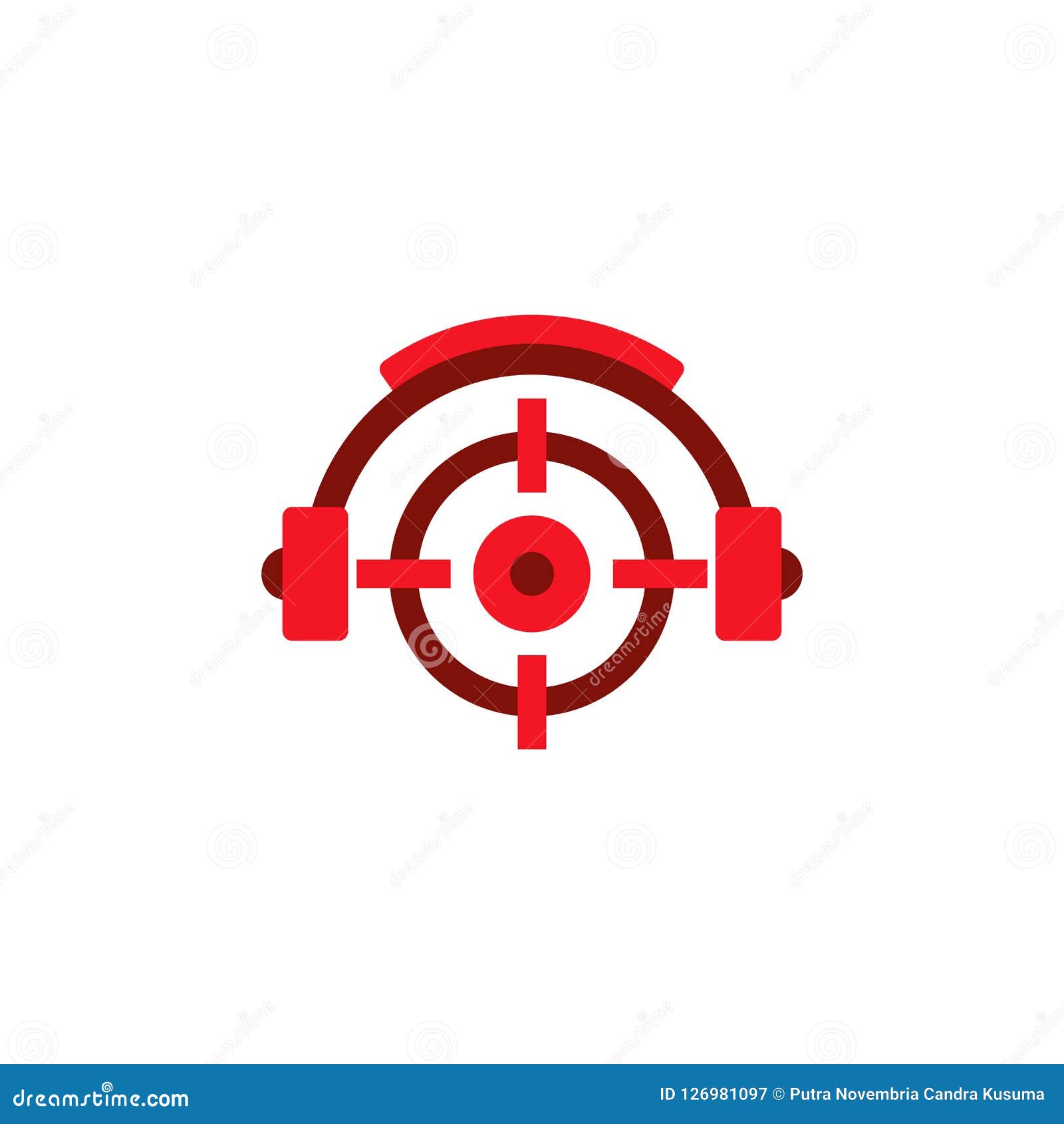 Target Music Logo Icon Design Stock Vector - Illustration of logo ...
