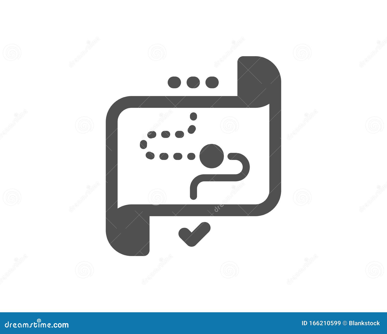 Target Path Icon. Stratery Goal Sign. Core Value. Vector Stock Vector ...