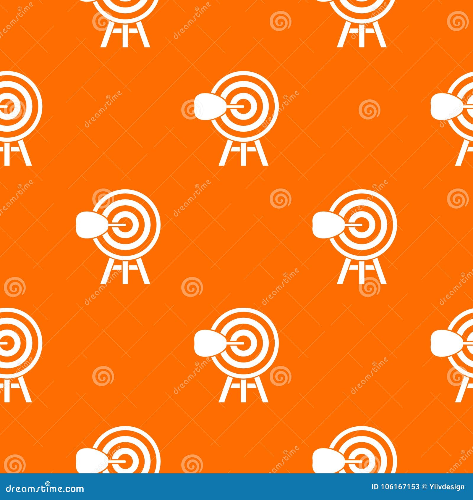 Target pattern seamless stock vector. Illustration of efficiency ...