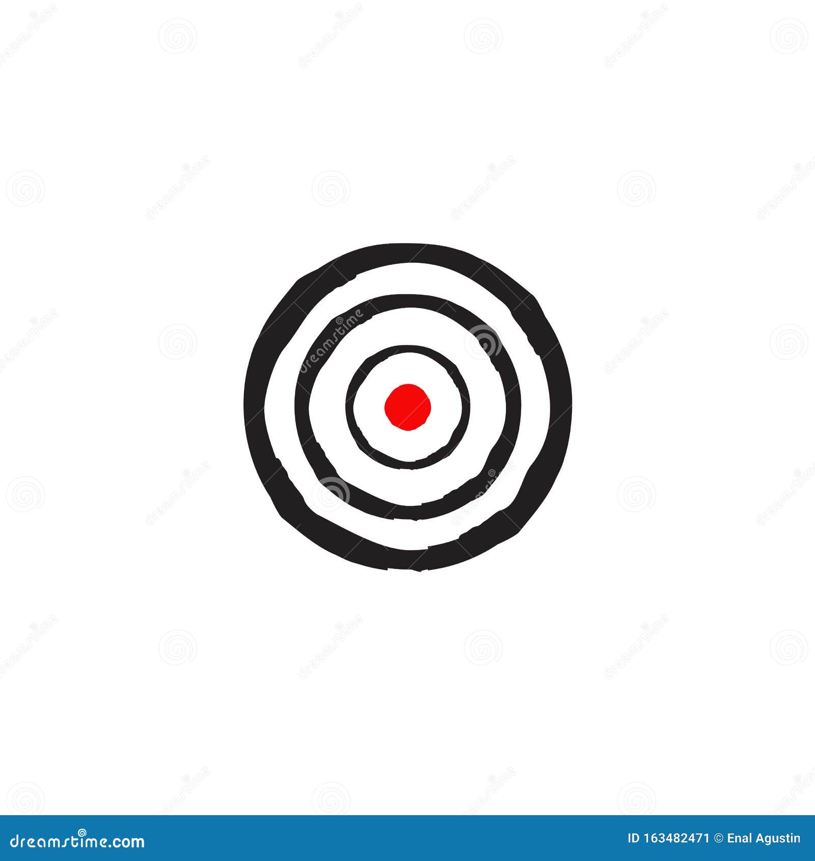 Target Point Icon Logo Design Vector Template Stock Vector ...