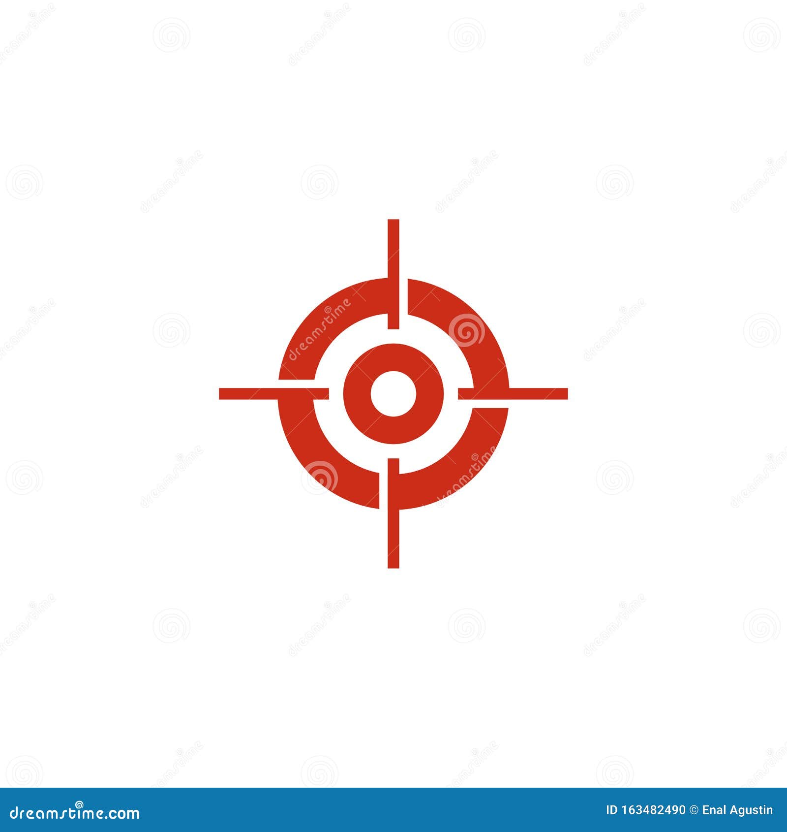 Target Point Icon Logo Design Vector Template Stock Vector ...