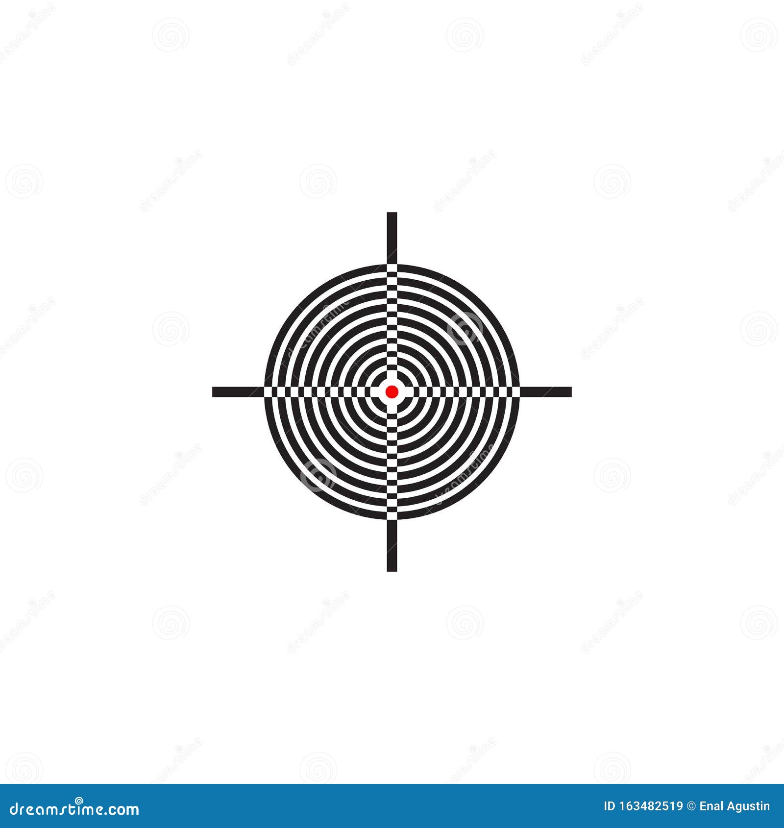Target Point Icon Logo Design Vector Template Stock Vector ...