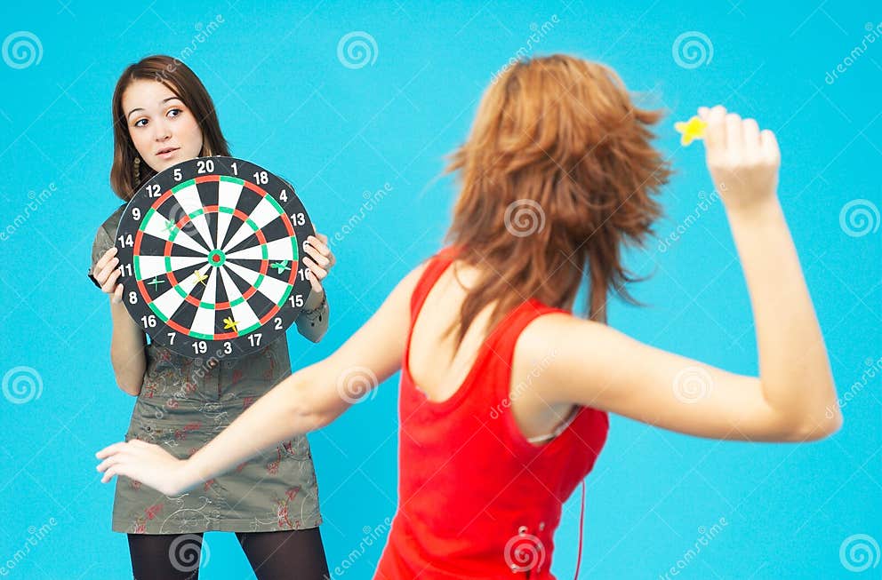 Target Practice stock photo. Image of cute, girl, hold - 1446158