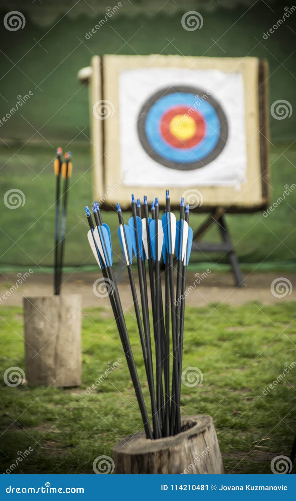 Target Practice stock image. Image of archery, colorful - 114210481