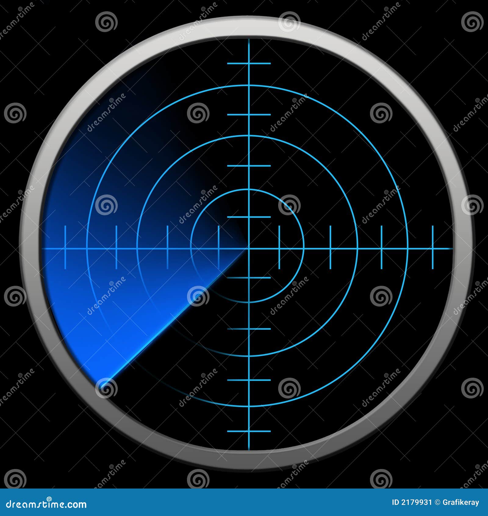 Target radar tech stock illustration. Illustration of missle - 2179931