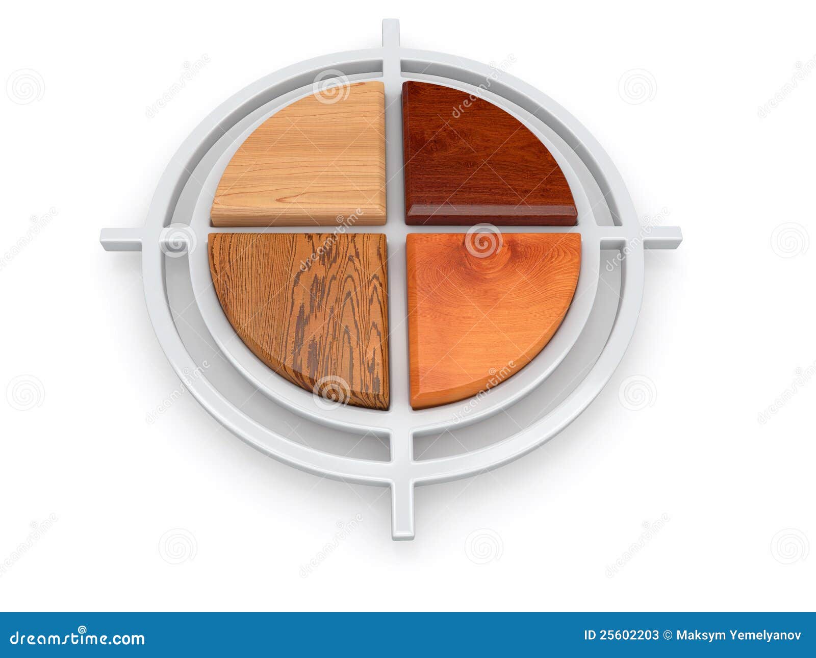 Target from Samples of Different Types of Wood Stock Illustration ... Target from Samples of Different Types of Wood Stock Illustration ...