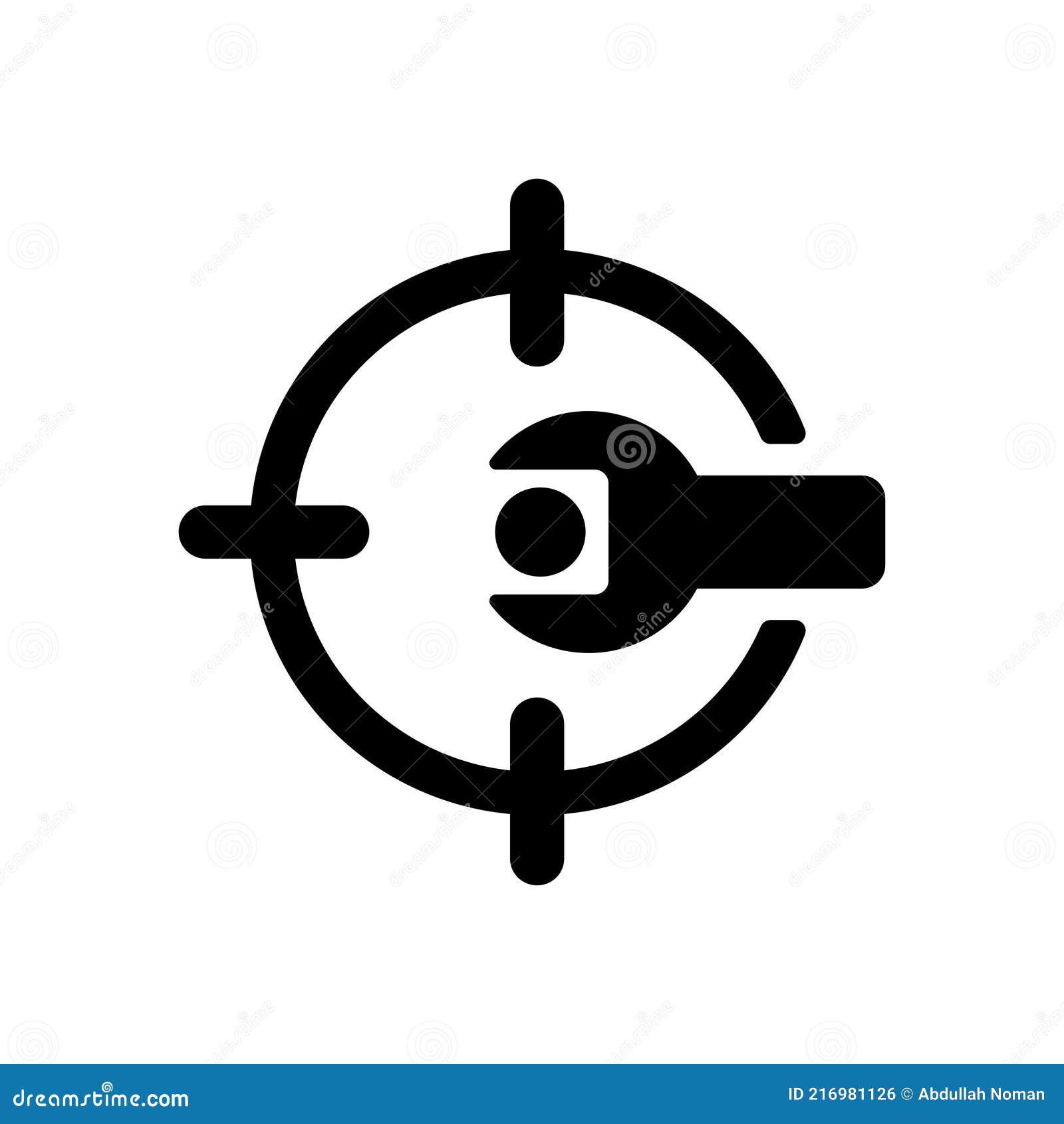 Target setting icon design stock vector. Illustration of goal - 216981126