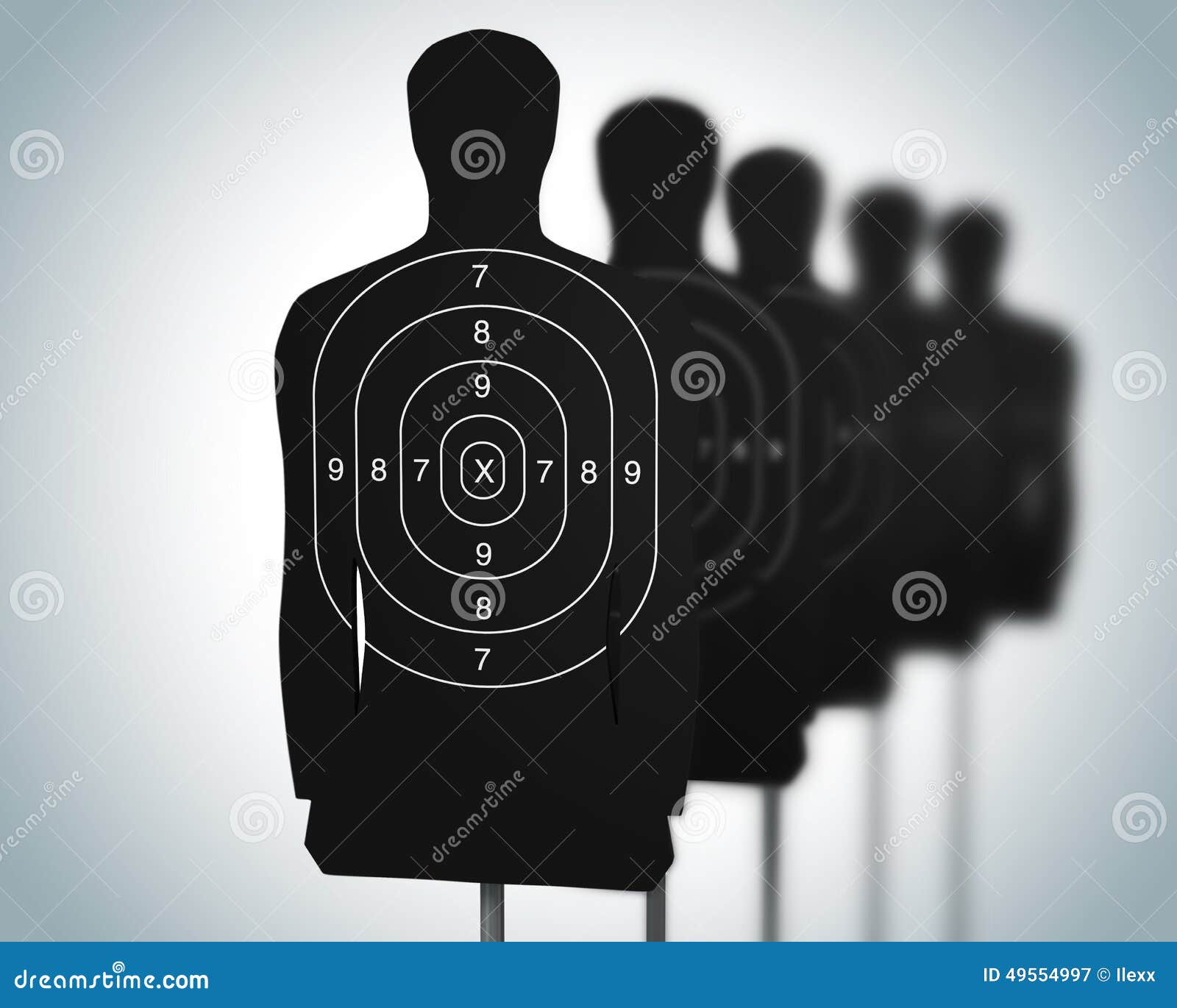 Target stock illustration. Illustration of sport, people - 49554997