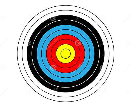 Target Shooting Vector for Shooting Gallery Stock Vector - Illustration ...