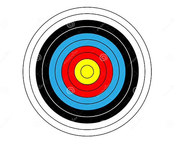 Target Shooting Vector for Shooting Gallery Stock Vector - Illustration ...