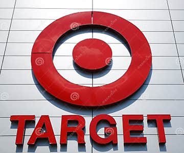 Target Sign editorial photo. Image of exterior, shop - 21178701