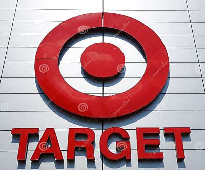 Target Sign editorial photo. Image of exterior, shop - 21178701