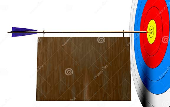 Target Sign stock illustration. Illustration of analysis - 7162783