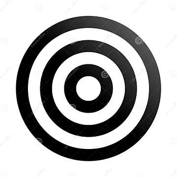 Target Sign - Black Gradient Transparent, Isolated - Vector Stock ...
