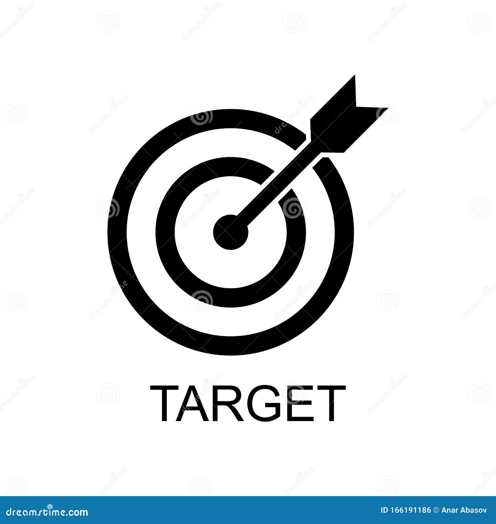 Target Sign Icon. Element of Software Development Signs with Name for ...