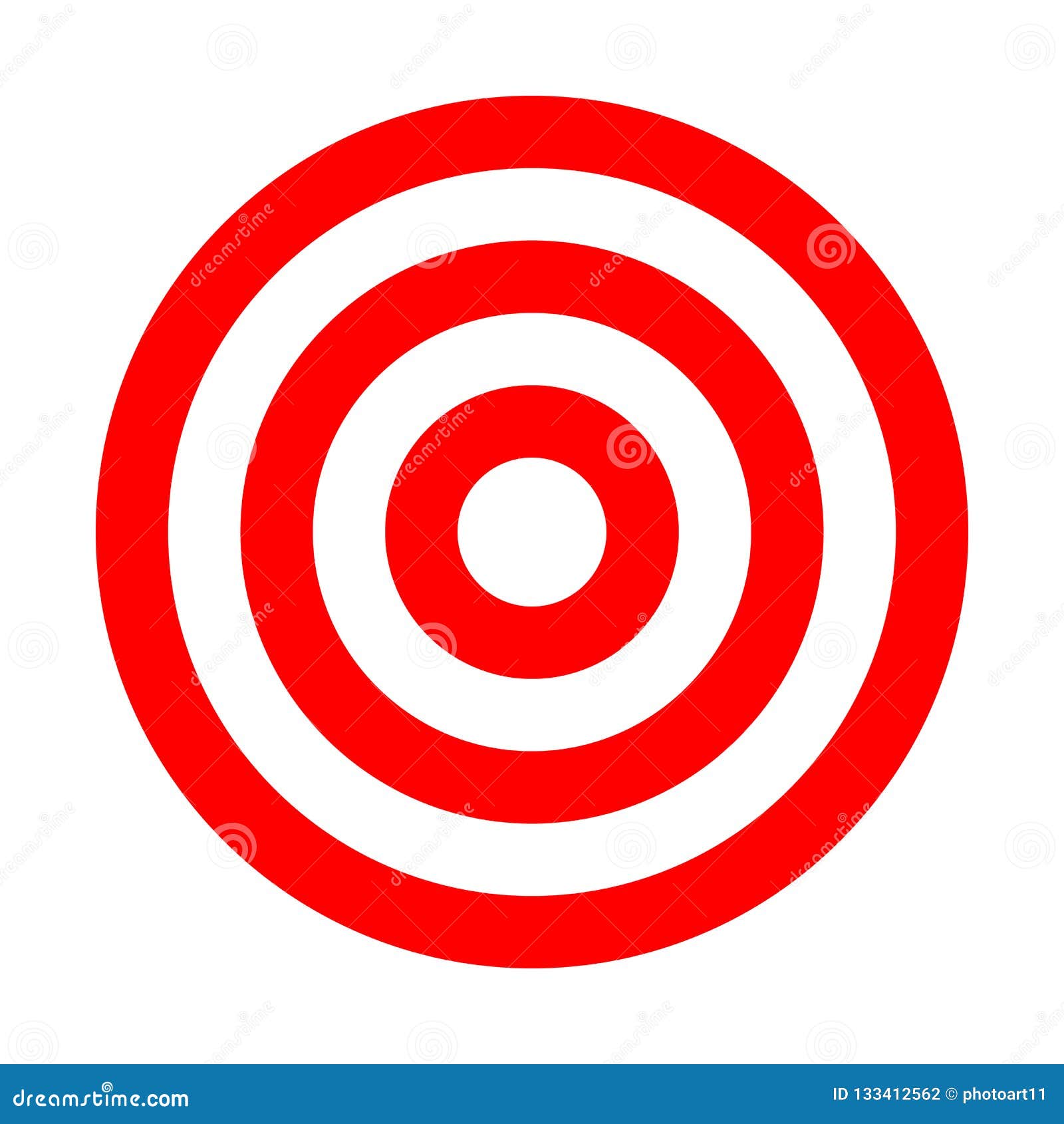 Target Sign - Red Simple Transparent, Isolated - Vector Stock Vector ...