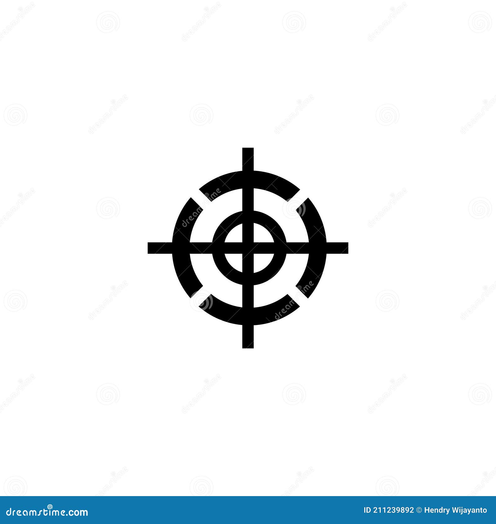 Target Simple Icon Logo and Simple Flat Symbol for Website,mobile,logo ...