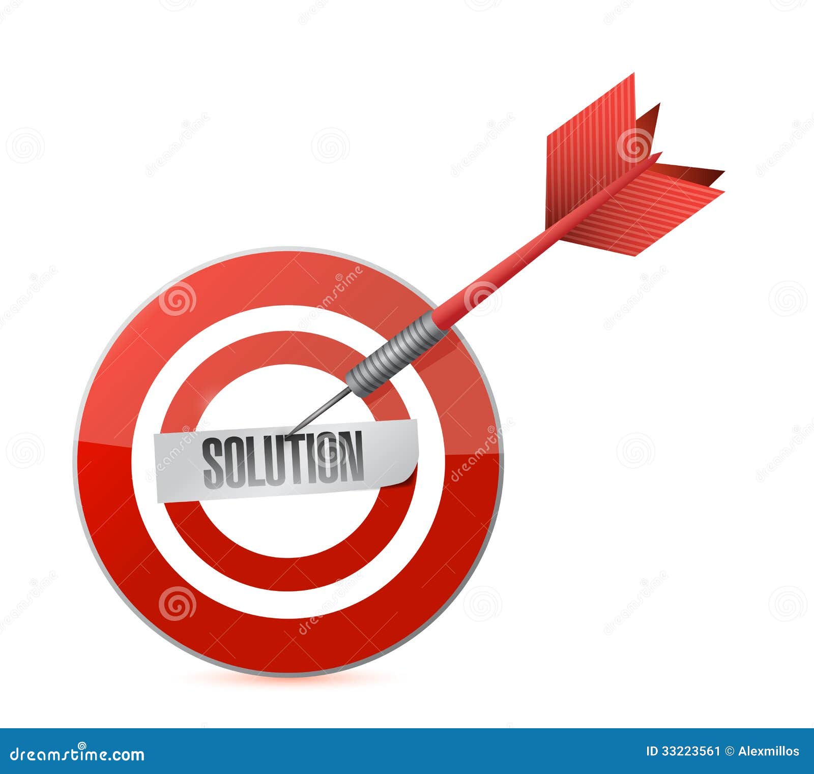 Target Solutions Illustration Design Stock Illustration - Illustration ...