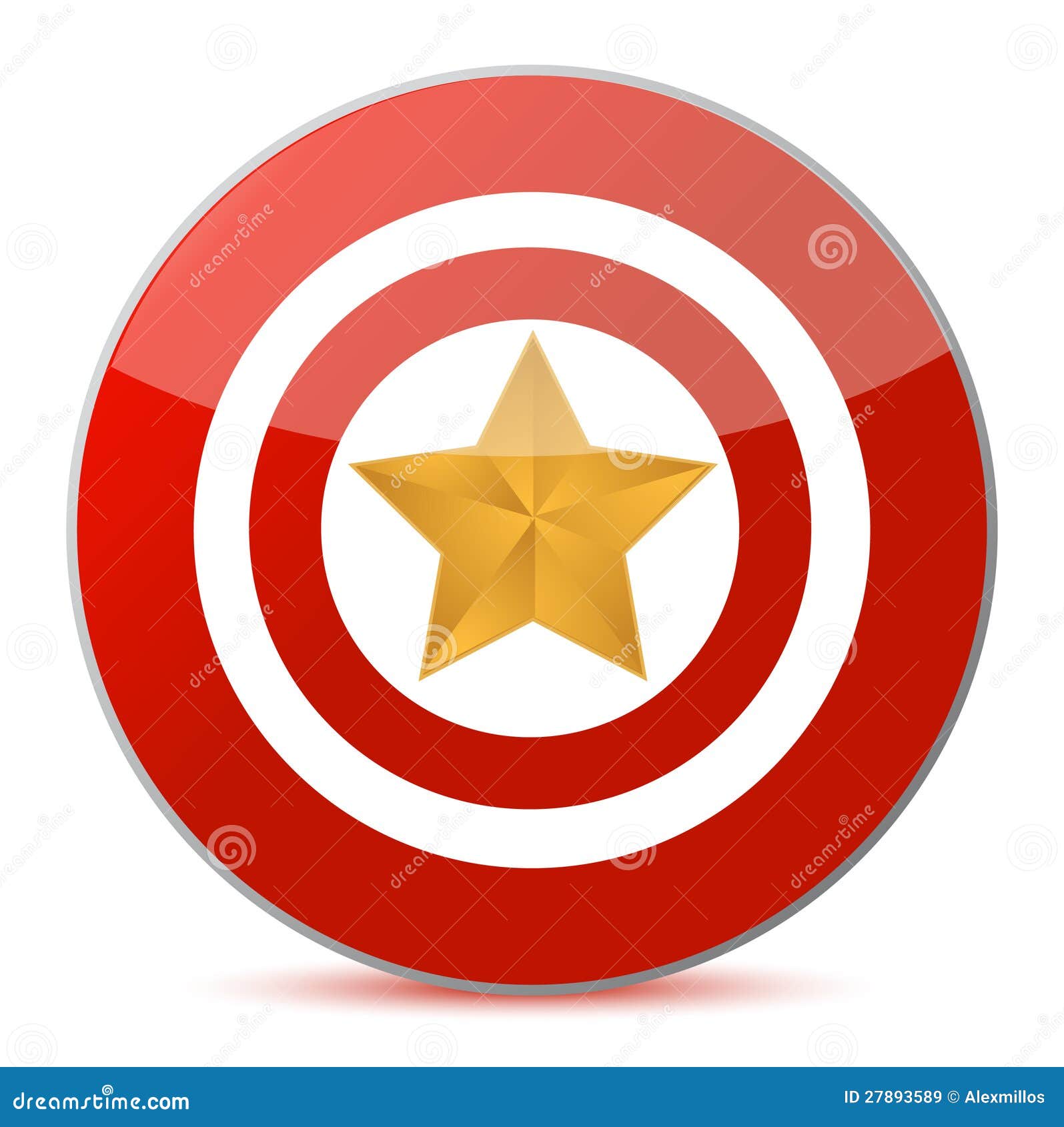 Target the stars concept stock illustration. Illustration of brilliant ...