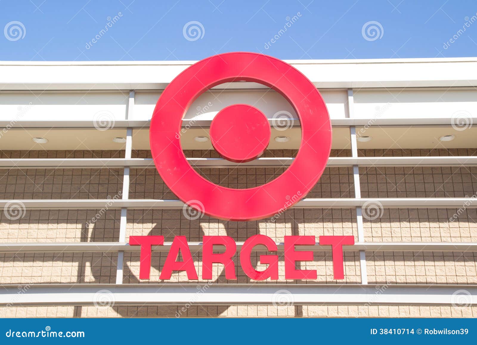 Target Store editorial stock image. Image of doors, card - 38410714
