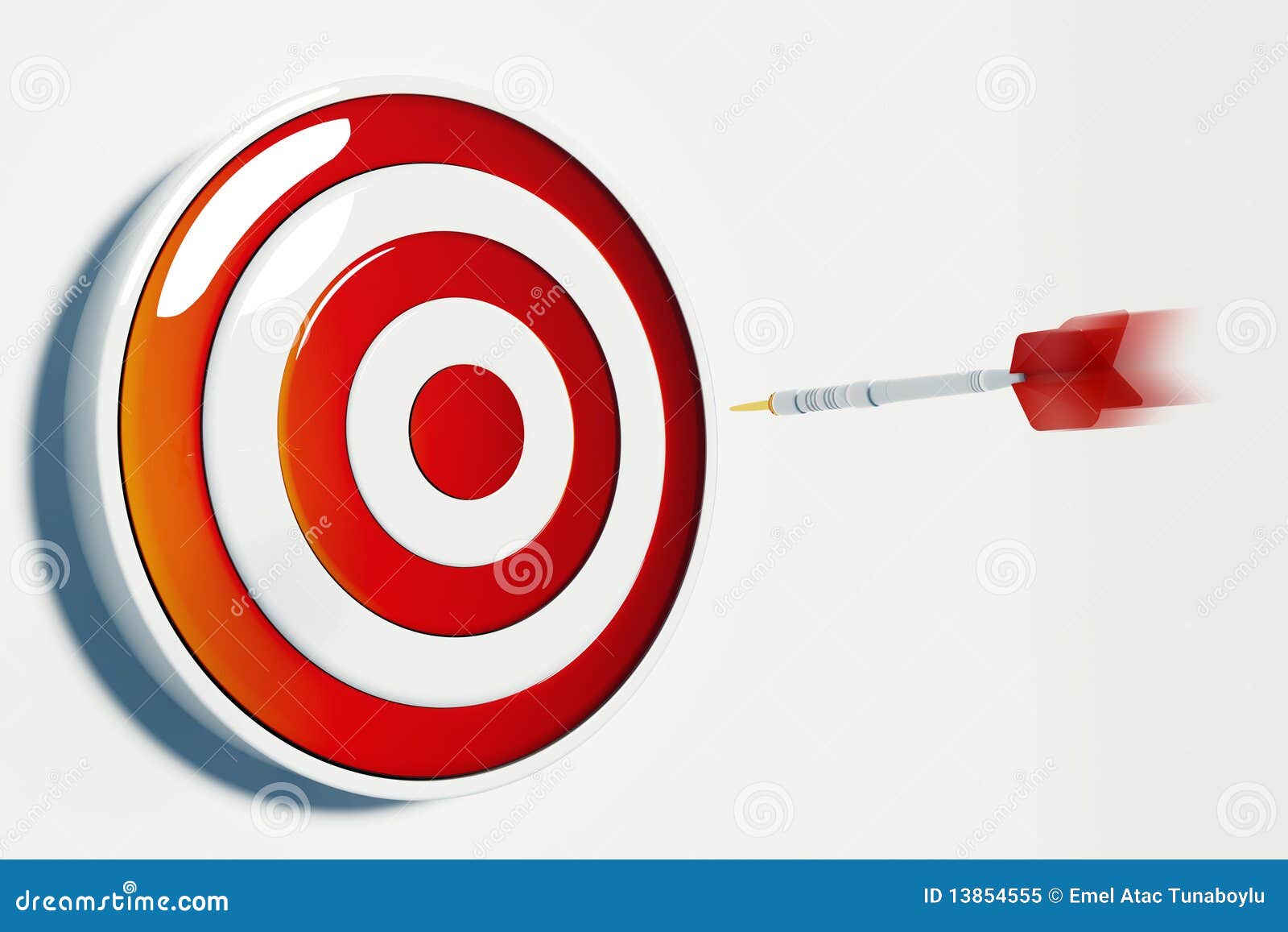 Target and Success stock illustration. Illustration of perfection ...