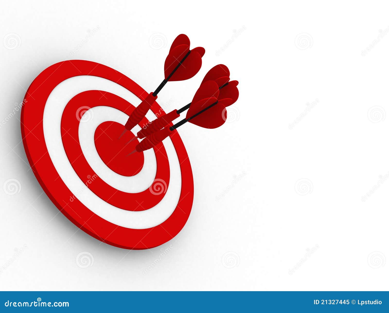 Target. Success concept stock illustration. Illustration of chance ...