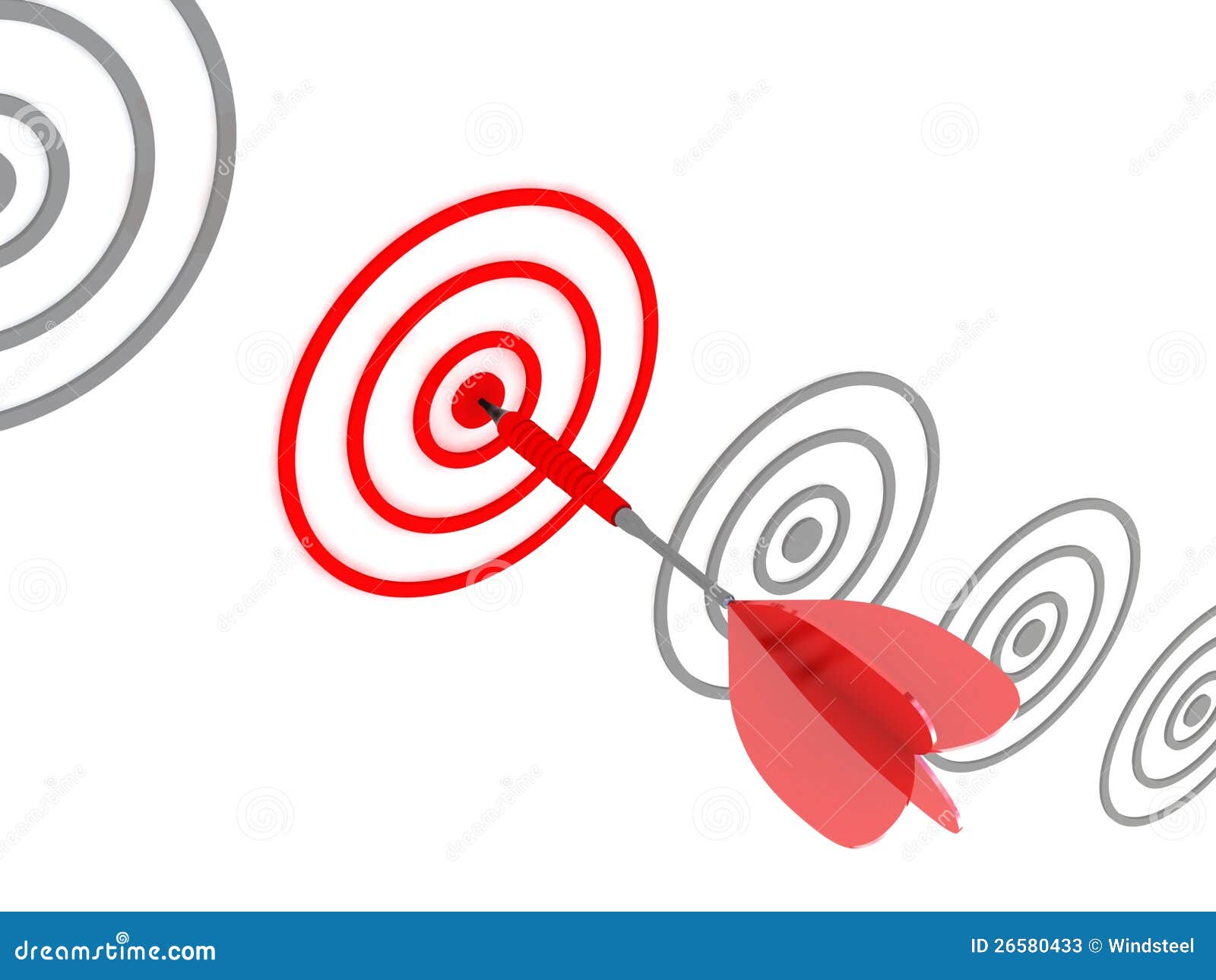 Target. Success concept. stock illustration. Illustration of perfect ...