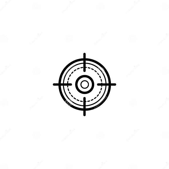 Target Suspect. Vector Illustration Decorative Design Stock Vector ...