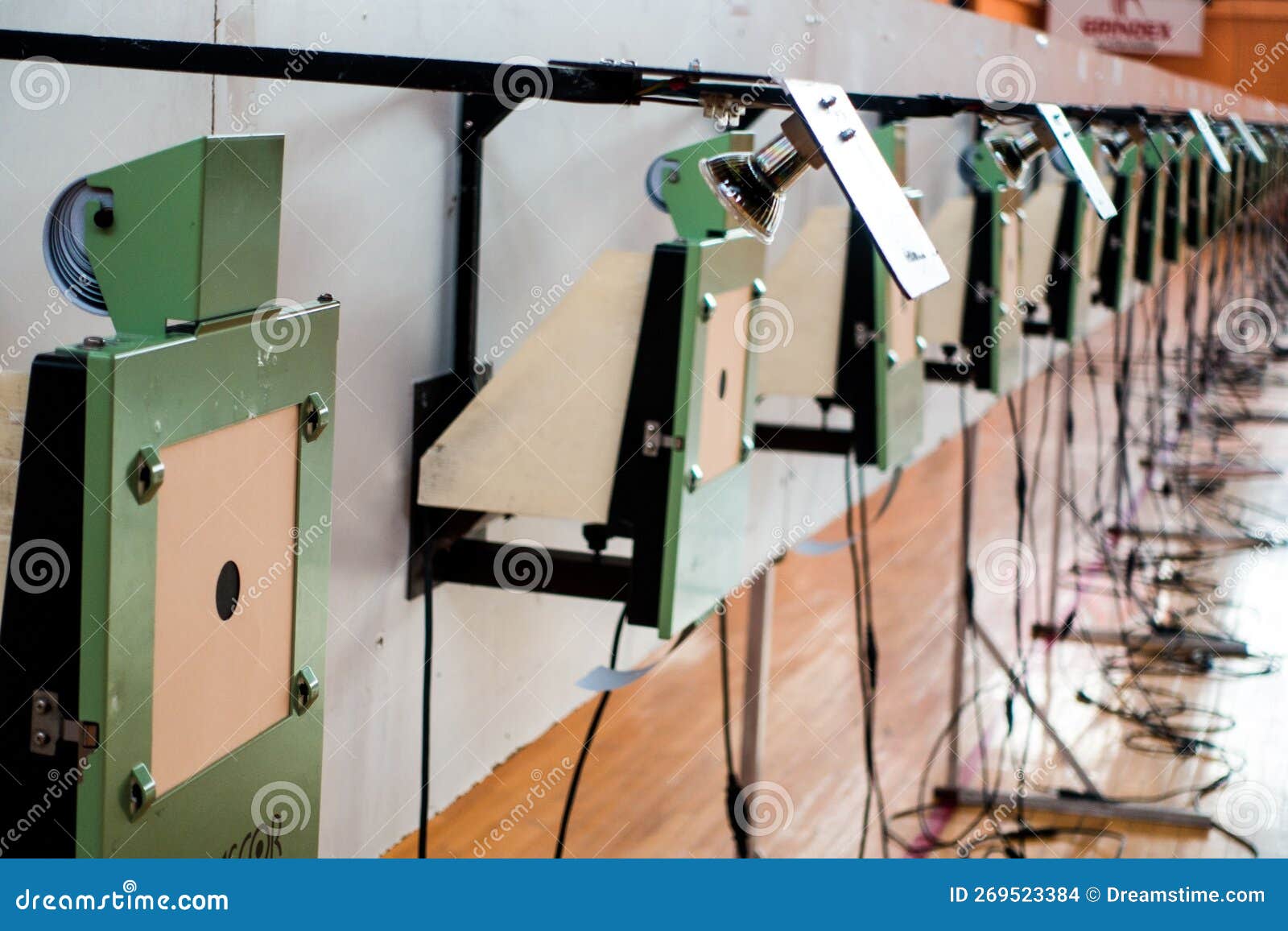 Target System at a Shooting Range Stock Photo - Image of accuracy ...