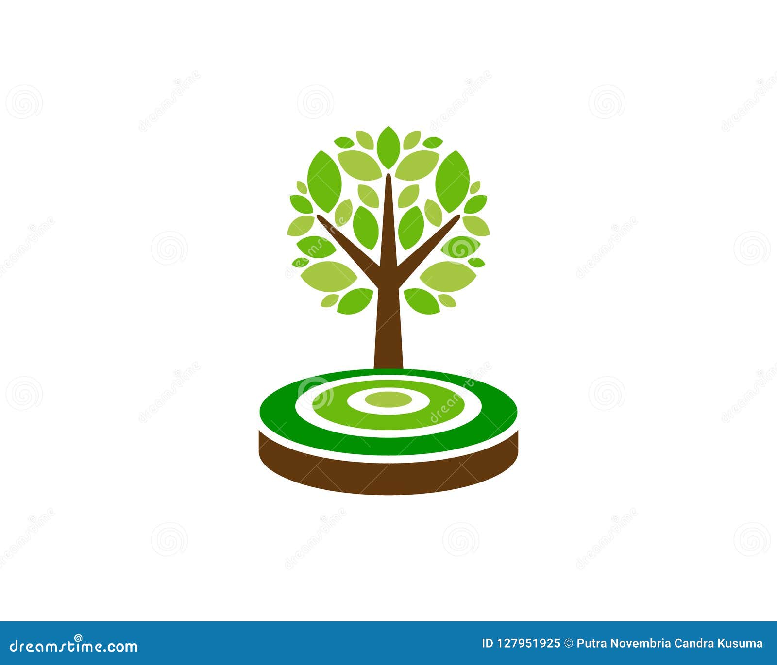 Target Tree Logo Icon Design Stock Vector - Illustration of dart, arrow ...