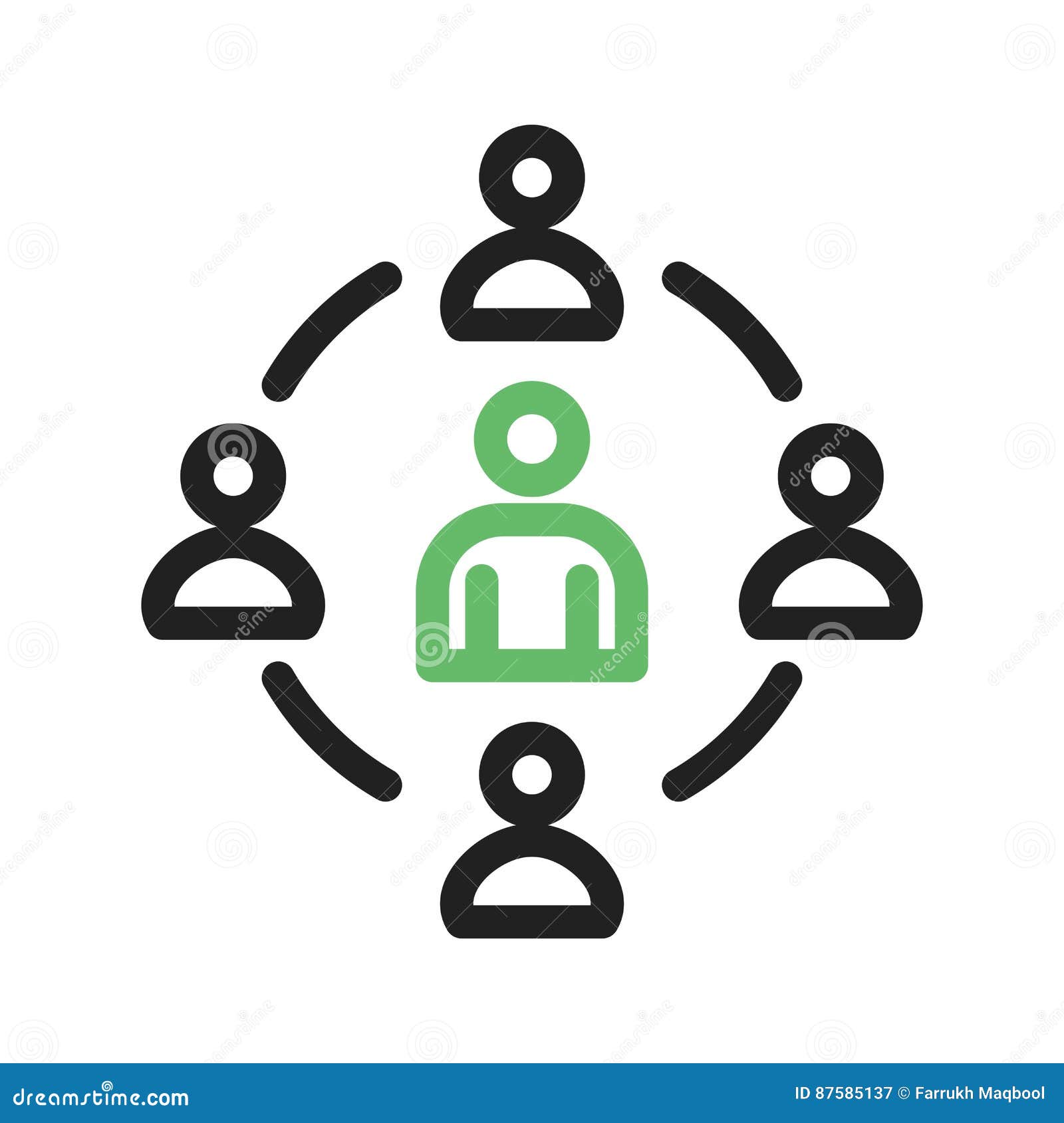 Target User stock vector. Illustration of people, targeting - 87585137