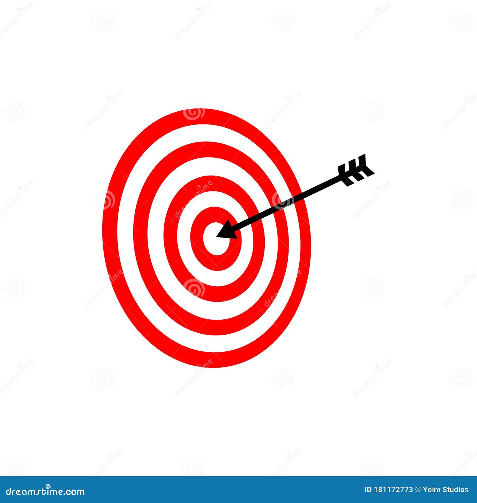 Target Vector Graphic Design Illustration Stock Vector - Illustration ...