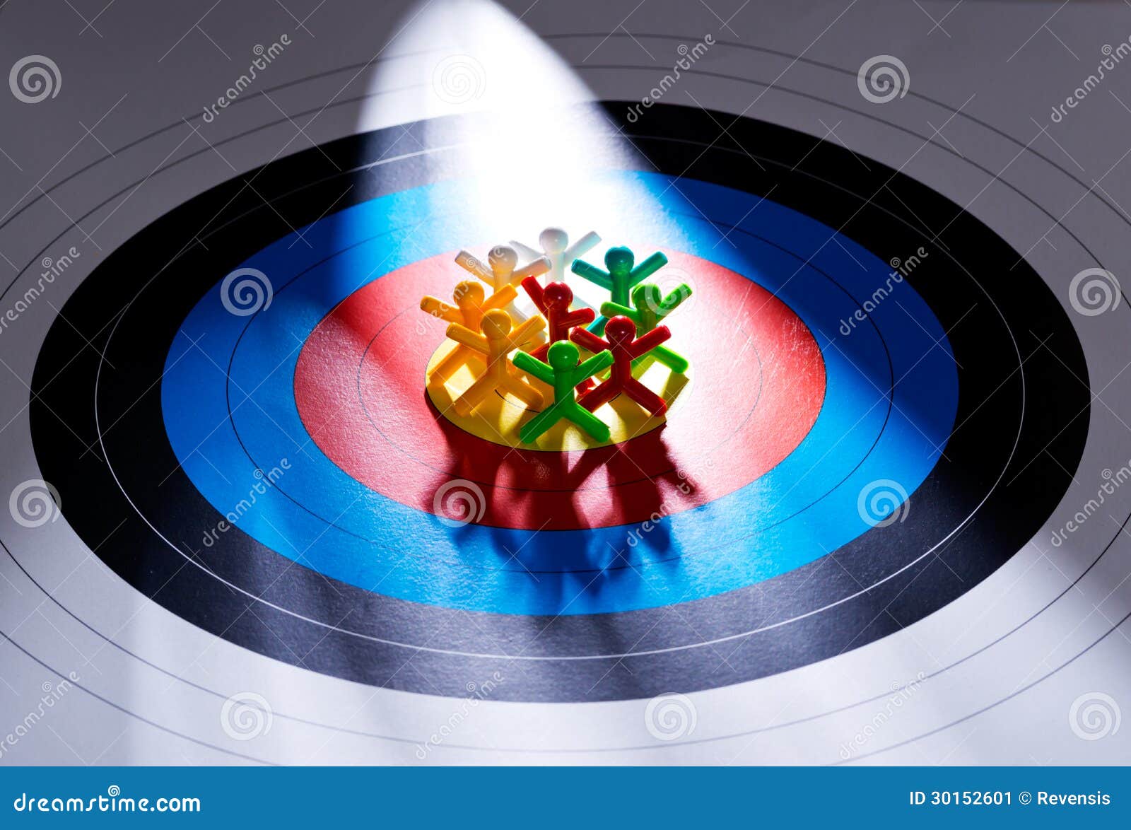 Target the right customers stock image. Image of client - 30152601