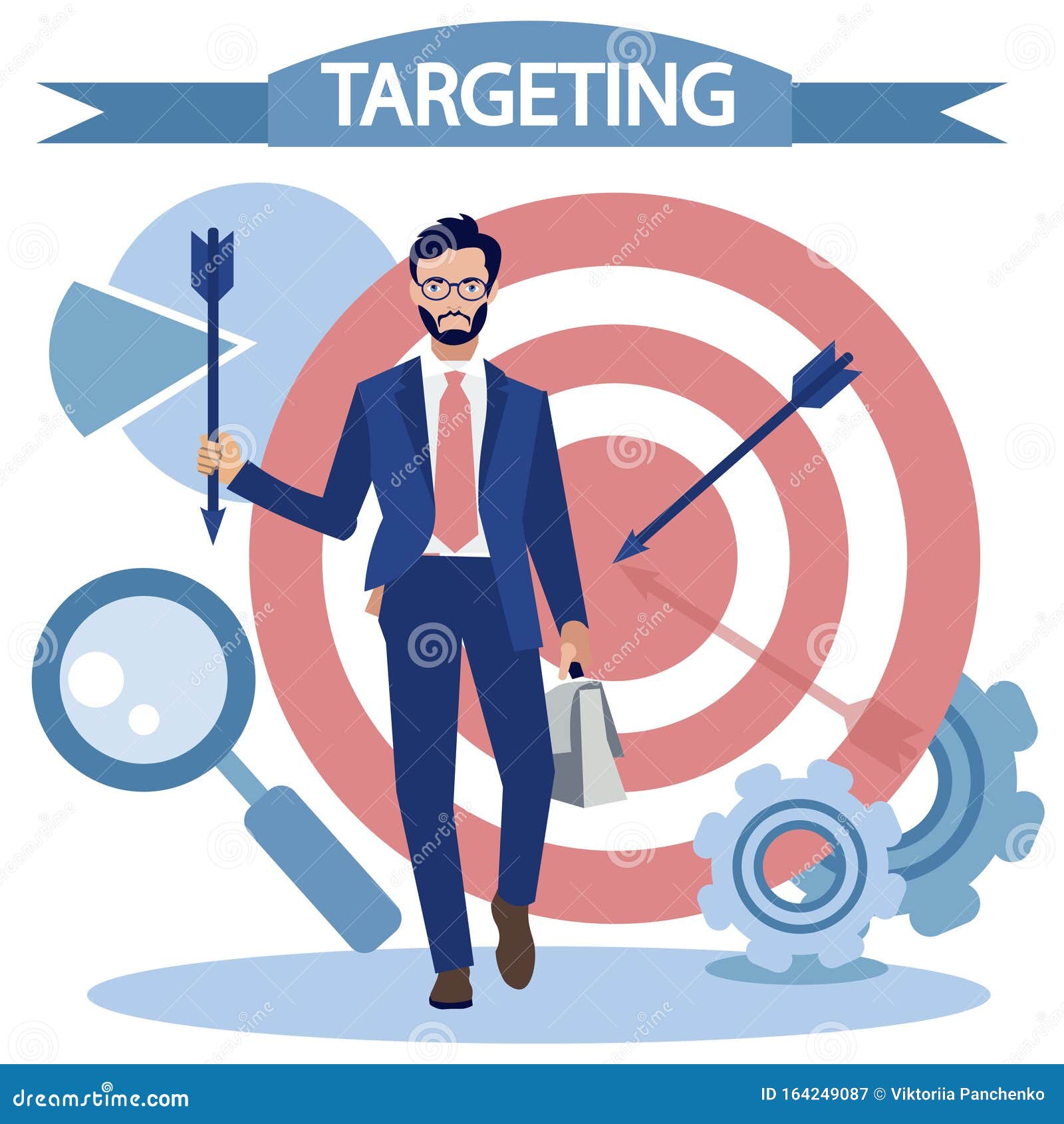 Targeted Objective Royalty-Free Stock Photo | CartoonDealer.com #19467309