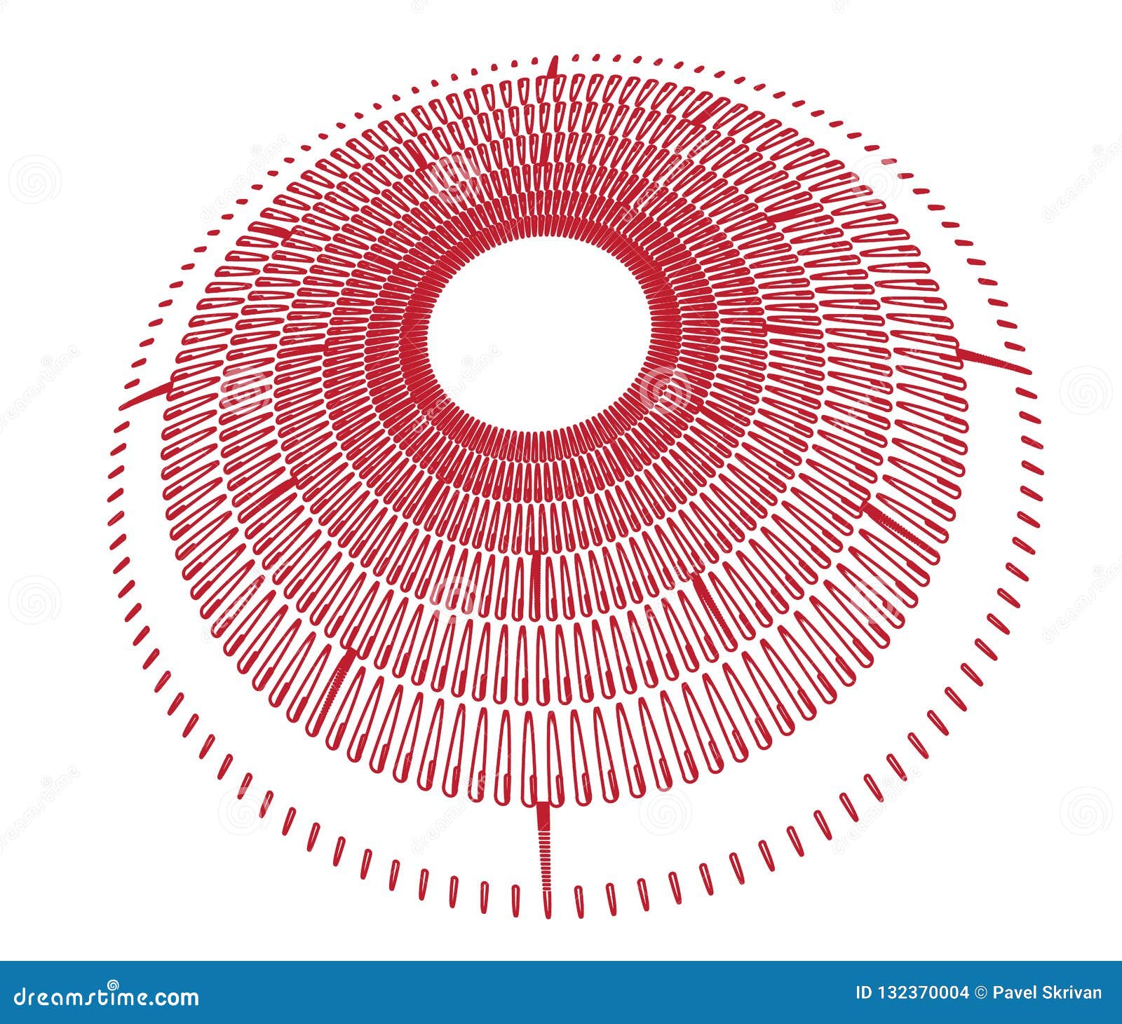 Targeting circle vector stock vector. Illustration of innovative ...