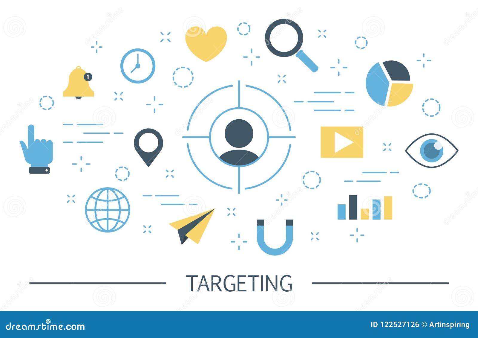 Targeting Concept Illustration Stock Vector - Illustration of ...