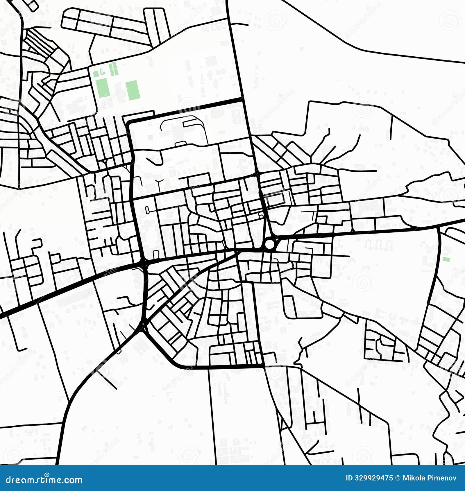 Tarhun city map. stock illustration. Illustration of brand - 329929475