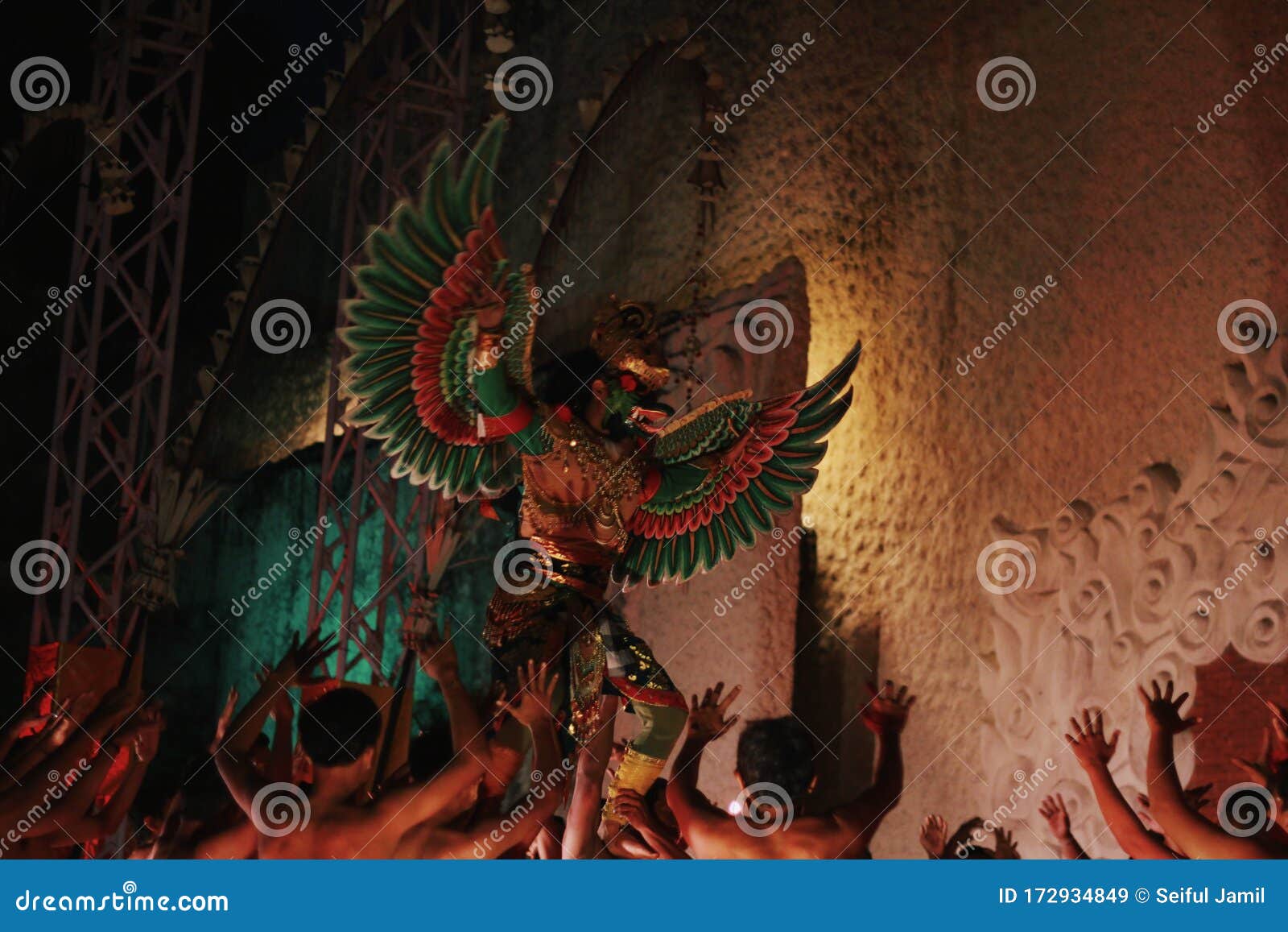 Tari Kecak Bali Editorial Photo | CartoonDealer.com #66511465