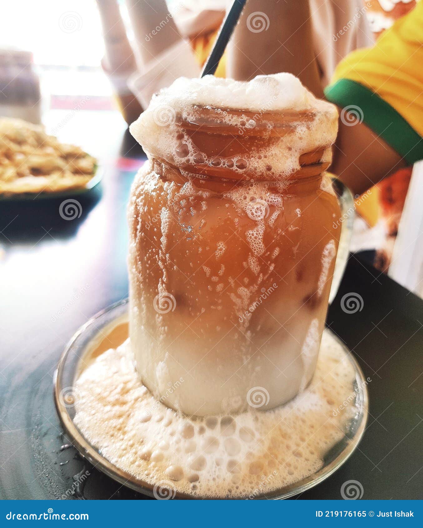 Tarik Tea Tradisional Drink Stock Image - Image of icing, plant: 219176165