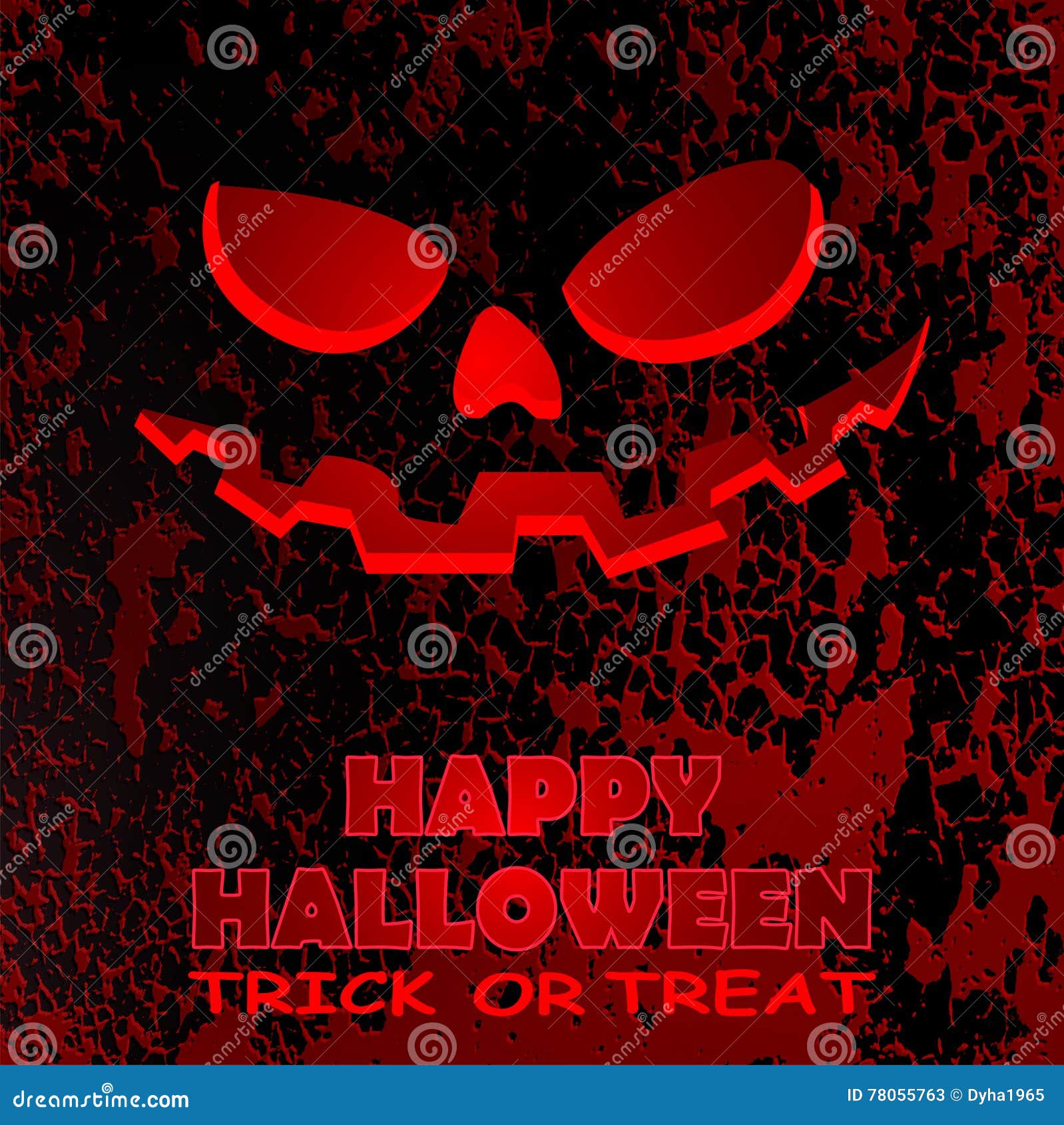 Tarjeta De Halloween 07 Rad Ilustración del Vector - Ilustración de ...